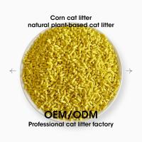 China Natural Clumping Corn Tofu Cat Litter 1.5-3.0mm Diameter | Eco-Friendly Pet Accessories for sale