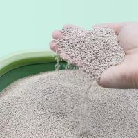 China Eco-Friendly Bentonite Millet Cat Litter 1-2mm Low Dust Strong Odor Control Clumping Litter for sale