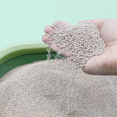 China Eco-Friendly Bentonite Millet Cat Litter 1-2mm Low Dust Strong Odor Control Clumping Litter for sale