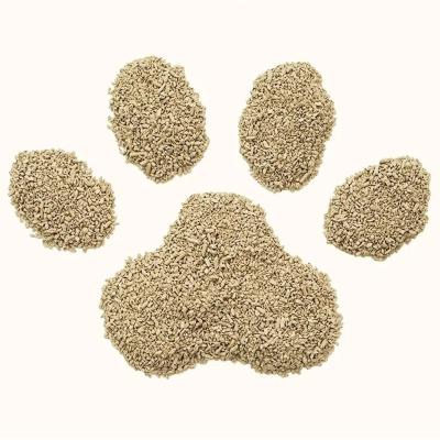 China Wholesale Crushed Bamboo Cat Litter 6L Biodegradable Natural Antibacterial Easy Clean Pet Supplies for sale