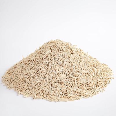 China Biodegradable Tofu Cat Litter 1.5mm 2mm 3mm Natural Deodorizing Flushable Plant Based for Pet Shop for sale
