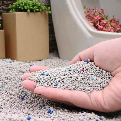 China Wholesale Bentonite Cat Litter 0.8-3.8mm Ball Shape Dust Free Odor Control Clumping for sale