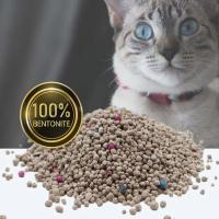 China Customizable Scented Bentonite Cat Litter Sand 0.8-3.5mm for Multi-Cat Households for sale