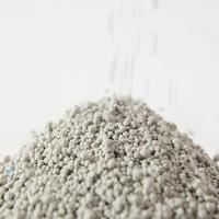 China 100 Natural Eco Friendly Dust Free Spherical Bentonite Cat Litter 0.8 3.5mm for sale