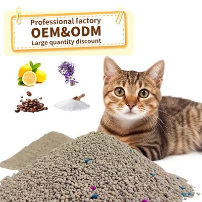 China Factory Direct White Bentonite Cat Litter 10L Strong Clumping Odor Control Easy Clean for sale