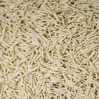 China Factory Bulk Dust Free Clumping Flushable Tofu Cat Litter 1.5mm 2mm 3mm Customizable Odor Control for sale
