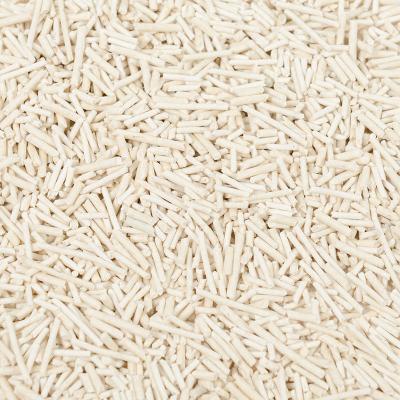 China Fast Clumping Tofu Cat Litter 1.5mm Diameter Dust Free Biodegradable Flushable OEM Custom for sale