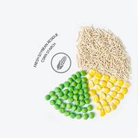 China Scented Tofu Cat Litter Low Tracking Premium Clumping 1.5mm 2mm 3mm High Water Absorption for sale