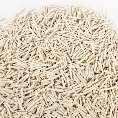 China Natural Dust Free Tofu Cat Litter Sand 1.5mm 2mm 3mm Odor Control Quick Delivery OEM for sale
