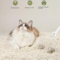 China Tofu Bentonite Mixed Cat Litter Deodorizing Dustless Antibacterial Clumping 2.5kg for sale