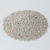China Bentonite Cat Litter 0.8-3.5mm Ball Shape Super Clumping Deodorizing Dust-Free OEM for sale