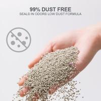 China Starhong 100% Natural Bentonite Cat Litter 0.8-3.5mm Deodorizing Super Clumping Ball Shape for sale