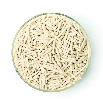 China OEM 6L Clumping Tofu Cat Litter Milk Scent Dust Free Fast Absorbing Flushable Plant Based Cat Sand for sale
