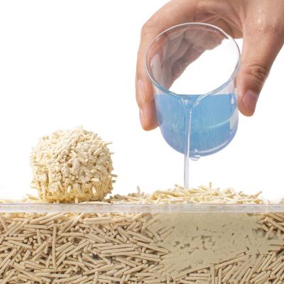 China Eco Friendly Tofu Cat Litter Strong Clumping 1.5mm 2mm 3mm Ultra Absorbent Fast Drying Flushable Pet Litter for sale