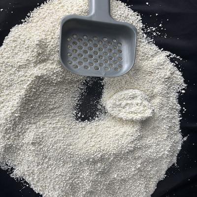 China Natural Unscented 100% Plant-Based Clumping Eco-Friendly Biodegradable Cassava Cat Litter Water Absorption 300% for sale