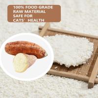 China Wholesale Dust Free Fast Clumping Cassava Cat Litter 300% Water Absorption Natural Plant Based Odor Control for sale