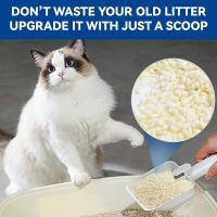 China Eco-Friendly Biodegradable Cassava Cat Litter 300% Water Absorption Fast Clumping Dust-Free Plant-Based for sale