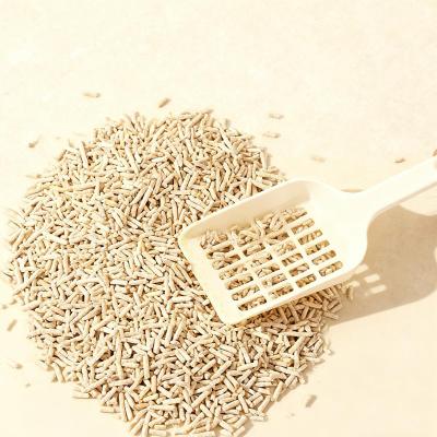 China OEM Customizable Dust Free Tofu Cat Litter 1.5mm 2mm 3mm Biodegradable Plant Based Clumping for sale
