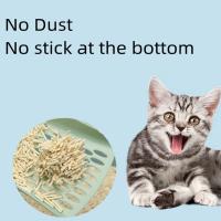 China Eco-Friendly Plant-Based Tofu Cat Litter 1.5mm 2mm 3mm Strong Odor Control Clumping Dust-Free for sale