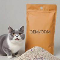 China 100% Natural Bentonite Cat Litter 0.8-3.5mm Dust-Free Clumping Odor Control for Multi-Cat Households for sale