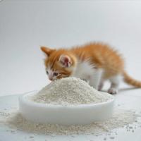 China Eco-Friendly Highly Absorbent Dust-Free Natural Cassava Cat Litter 300% Water Absorption OEM ODM for sale