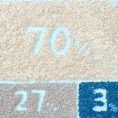 China Bulk Wholesale Tofu Bentonite Mixed Cat Litter 2.5kg Dust-Free Strong Clumping Deodorizing for Catteries for sale