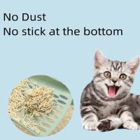 China Dust Free Tofu Cat Litter Unscented Hypoallergenic Natural Pea Fiber 6L Bag Superior Odor Control for sale