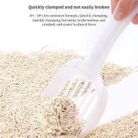 China Green Tea Scented Tofu Cat Litter Multi Cat Formula Quick Clumping 6L Highly Absorbent Pet Litter for sale