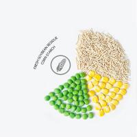 China Flushable Tofu Cat Litter Eco Friendly Biodegradable Natural Plant Fiber Sand 2.3kg for sale