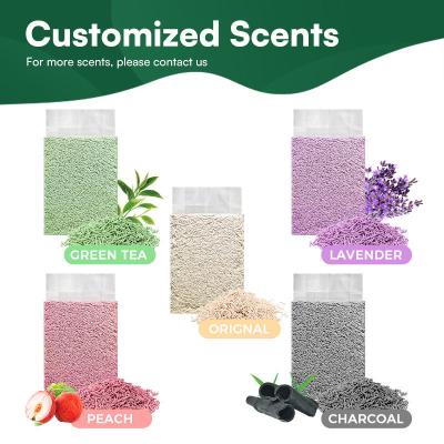 China 99% Dust Free Tofu Cat Litter 6L Tracking Prevention Soft Pet Sand Biodegradable for sale