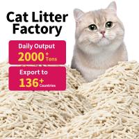China Custom Bulk Natural Dust Free Deodorized Tofu Cat Litter 6L 2.3kg Biodegradable Scented Kitten Pellets for sale