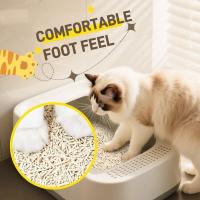 China Custom Bulk Natural Dust Free Deodorized Tofu Cat Litter 6L Green Tea Scented Biodegradable Pet Sand for sale
