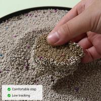 China Natural Bentonite Cat Litter 0.8-3.5mm Fast Clumping Multi-Cat Odor Absorption Solution for sale