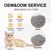 China Strong Odor Removal Heavy Duty Clumping Bentonite Cat Litter 0.8-3.5mm for Multi-Cat Homes for sale