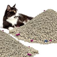 China Fragrance Customizable Clumping Bentonite Cat Litter 0.8-3.5mm for Multi Cat Strong Odor Protection for sale