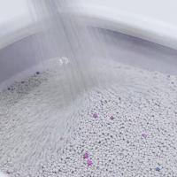 China Fragrance Customizable Clumping Bentonite Cat Litter 0.8-3.5mm for Multi Cat Strong Odor Protection for sale