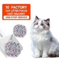 China Minimum Low Dust Bentonite Cat Litter with Rapid Liquid Absorption and Easy Cleaning Performance for sale
