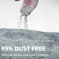 China OEM Super Absorbent Bentonite Cat Litter 0.8-3.5mm Ball Shape with Activated Charcoal Dust Control for sale