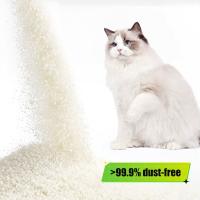 China Pure Plant Based Cassava Cat Litter Heavy Duty Clumping Minimal Dust 300% Water Absorption for sale
