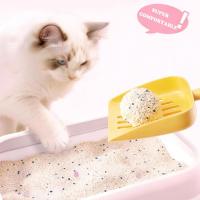 China Natural White Cassava Cat Litter 300% Water Absorption Unscented Plant Based Clumping Biodegradable for sale