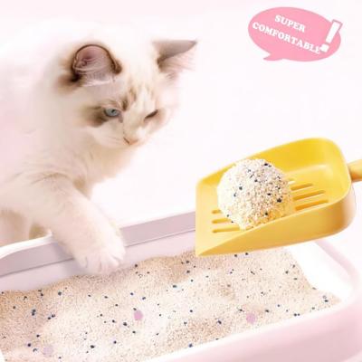 China Natural White Cassava Cat Litter 300% Water Absorption Unscented Plant Based Clumping Biodegradable for sale