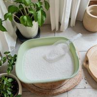 China Dust Free Natural Cassava Cat Litter Compact Clumping Formula Water Absorption Over 300 Percent for Multi Cat Households for sale