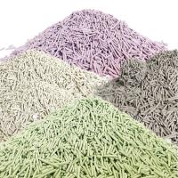 China Natural Tofu Cat Litter 6L Low Dust Strong Clumping Odor Control Plant Based Flushable for sale