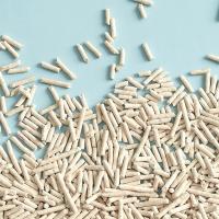 China Eco Friendly Tofu Cat Litter Natural Soybean Fiber Fast Clumping Low Dust 1.5mm 2mm 3mm for sale