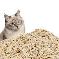 China Flushable Tofu Cat Litter Natural Plant Based Strong Odor Control Solution for sale