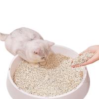 China Flushable Tofu Cat Litter Natural Plant Based Strong Odor Control Solution for sale