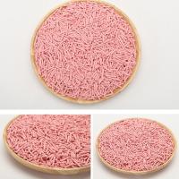 China Green Tea Peach Tofu Cat Litter 1.5mm 2mm 3mm Natural Fast Clumping Odor Control Dust Free for sale