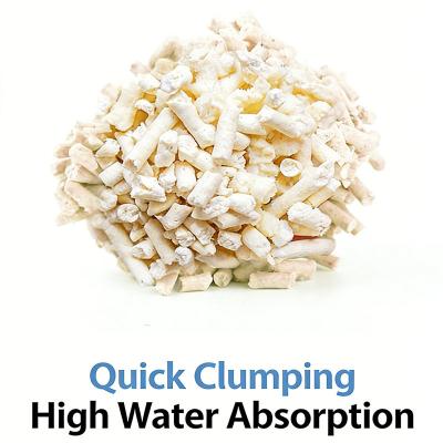 China Customizable Fragrance Tofu Cat Litter 1.5mm-3mm Low Dust Strong Odor Absorption for sale