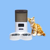 China Smart Pet Feeder 5L Automatic Dog Cat Food Dispenser with Voice Recorder WiFi App Control for sale