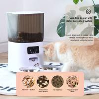 China Smart Pet Feeder 5L Automatic Dog Cat Food Dispenser with Voice Recorder WiFi App Control for sale